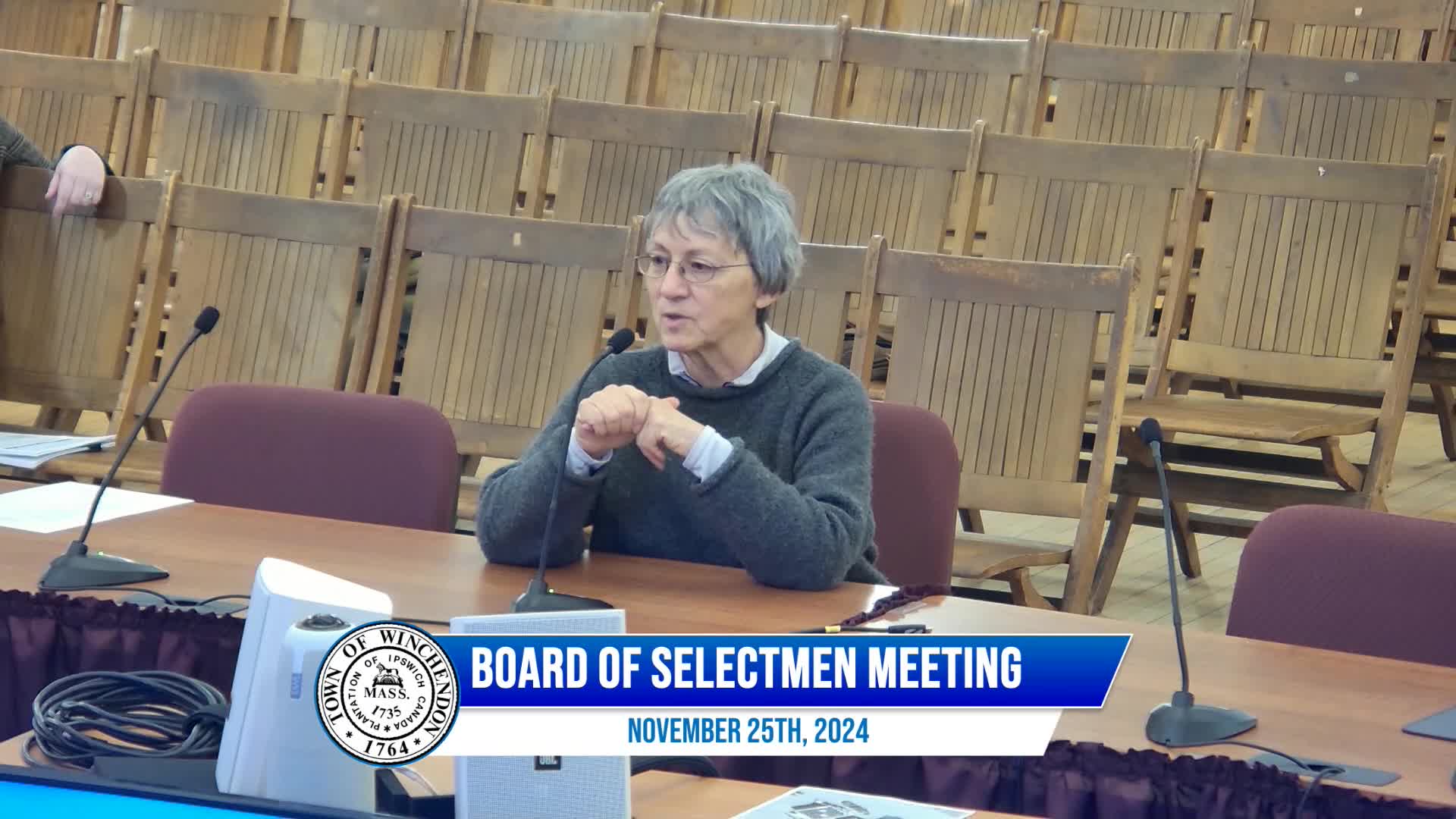 Board of Selectmen Meeting - 11-25-2024