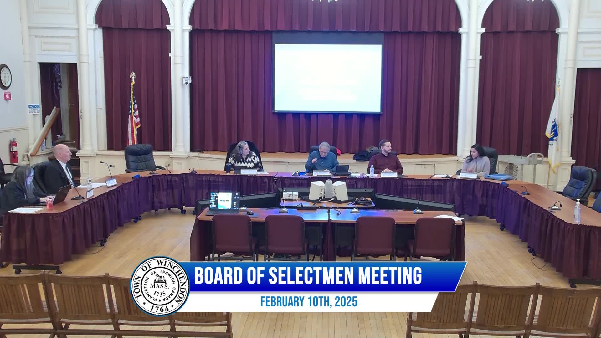 Board of Selectmen Meeting - 02-10-2025