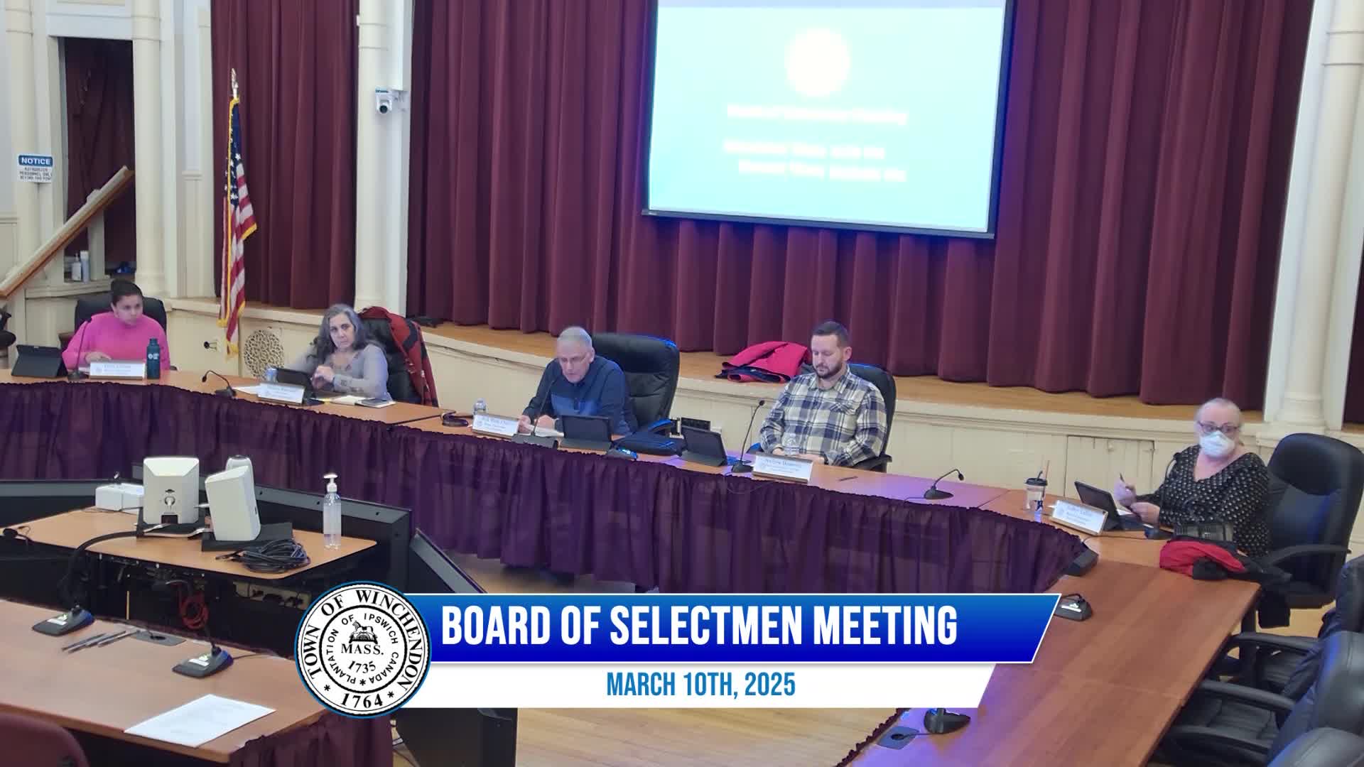 Board of Selectmen Meeting - 03-10-2025