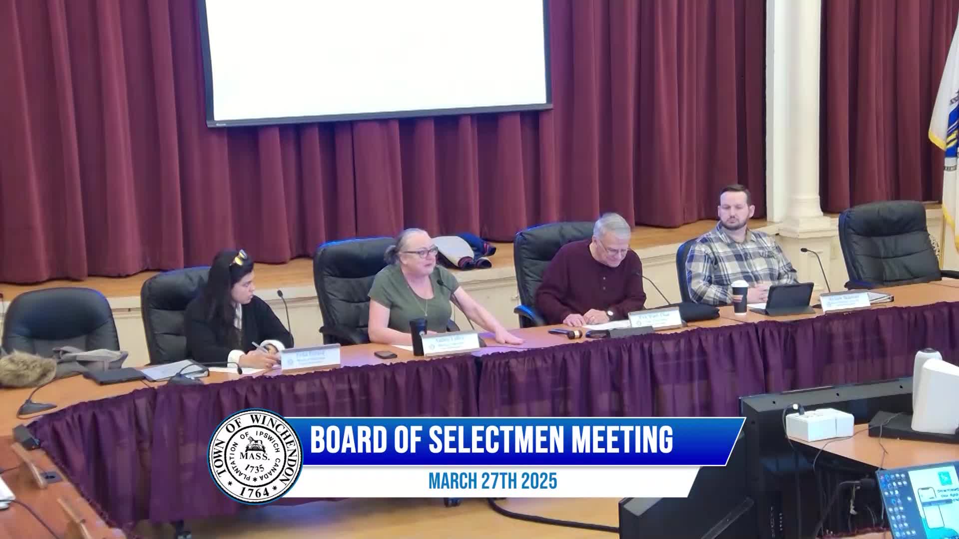 Board of Selectmen - 3-27-2025