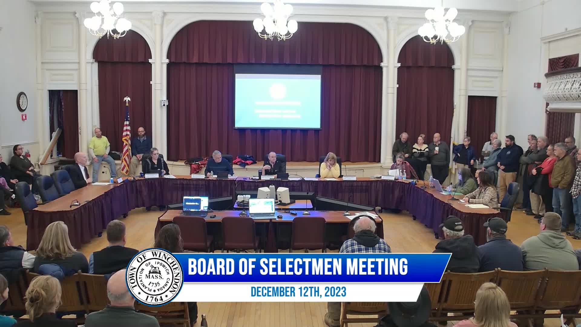 Board Of Selectmen 12-12-2023
