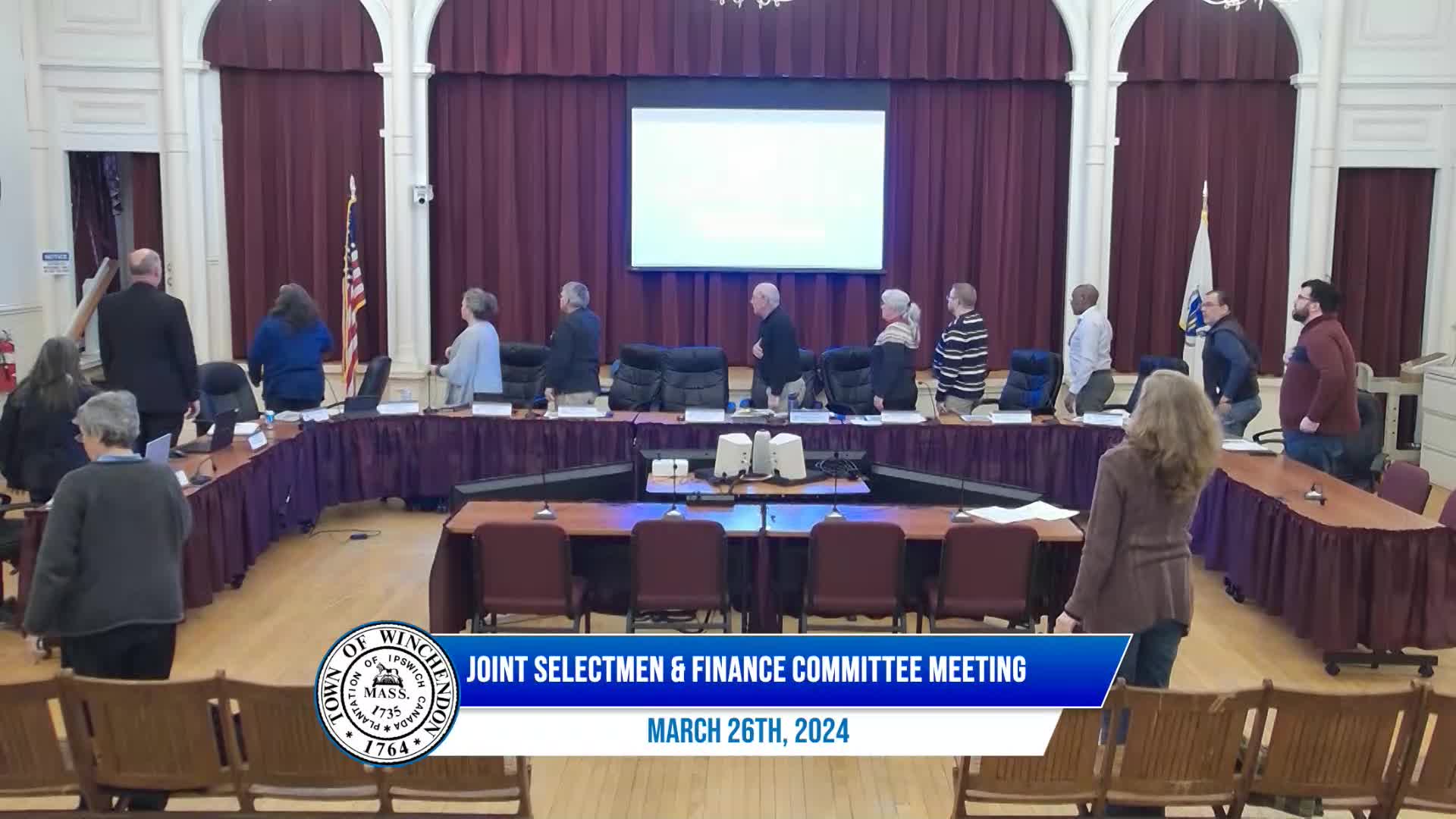 Joint Selectmen & Finance Committee Meeting