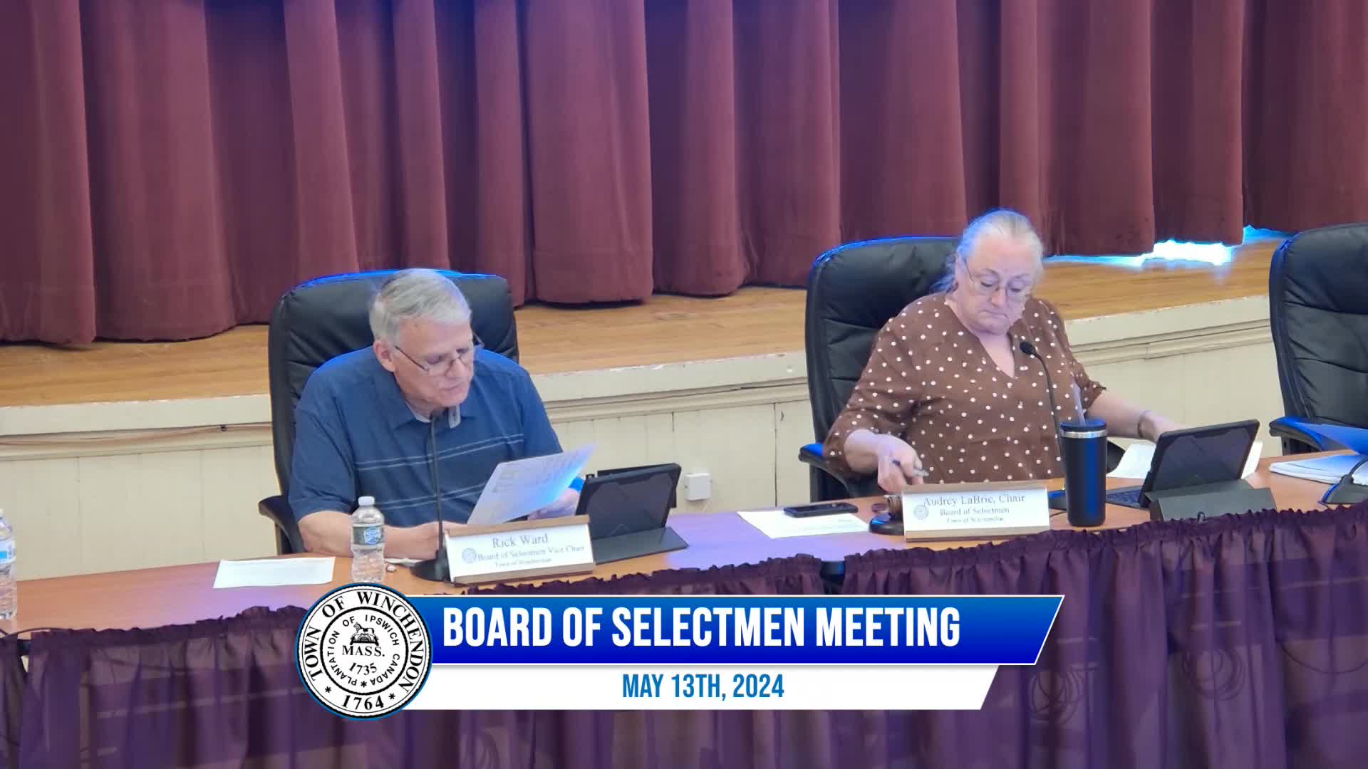 Board of Selectmen - 5-13-2024