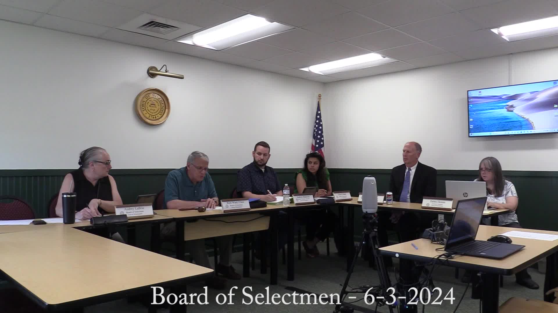Board of Selectmen- 6-3-2024